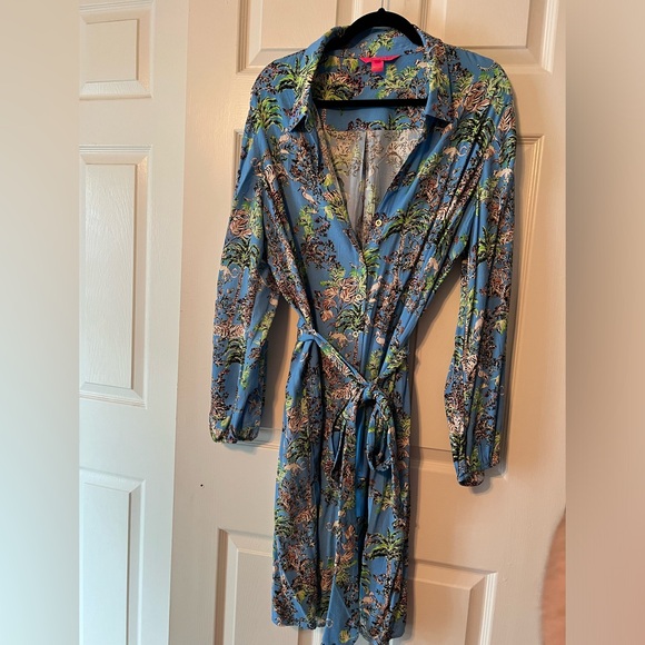 Lilly Pulitzer | Dresses | Lilly Pulitzer Bethanne Button Down Dress In ...